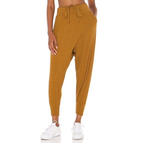 Free People | Pants & Jumpsuits | Free People Ribbed Harem Joggers Fp ...